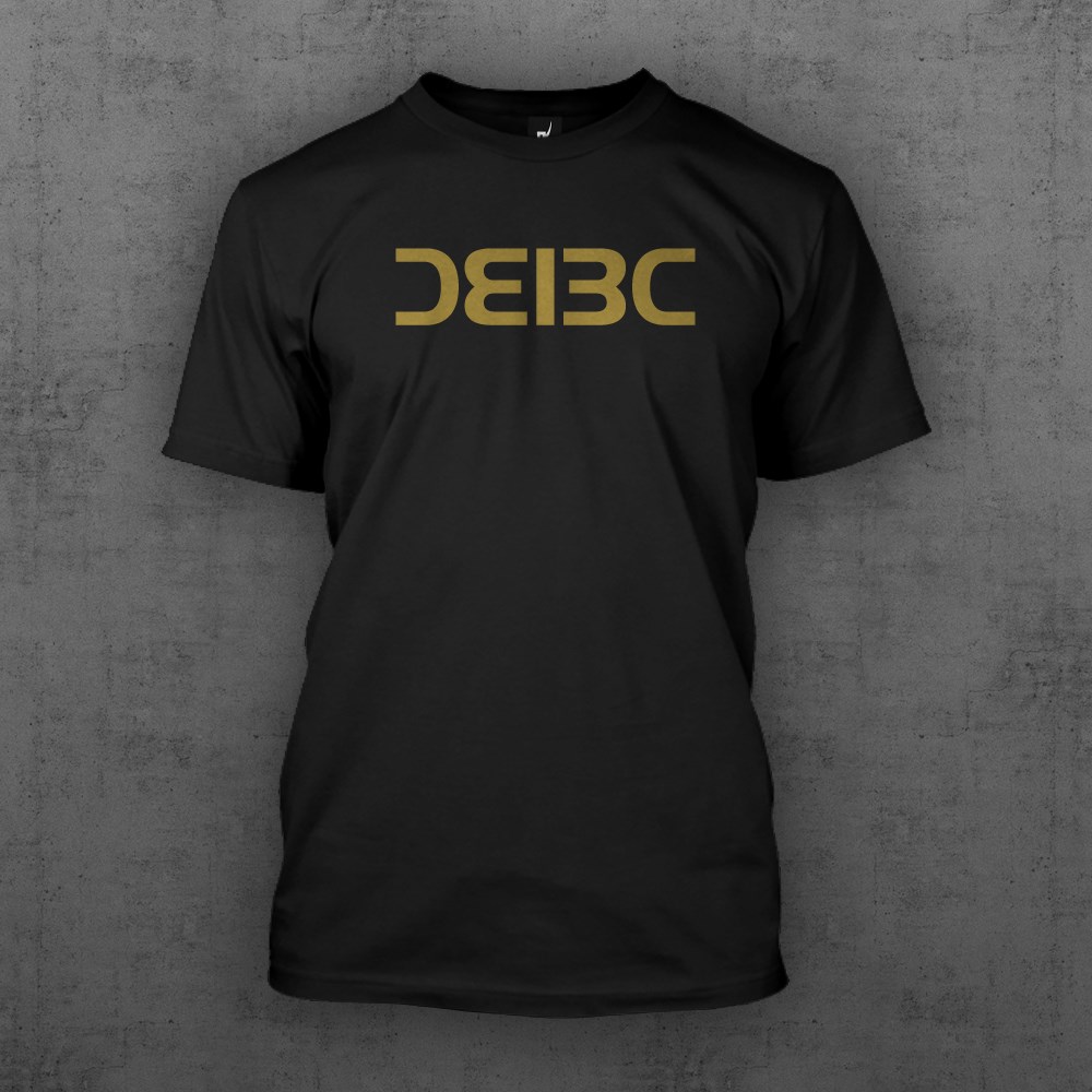 BCUK Classic Logo T-Shirt [Gold on Black]