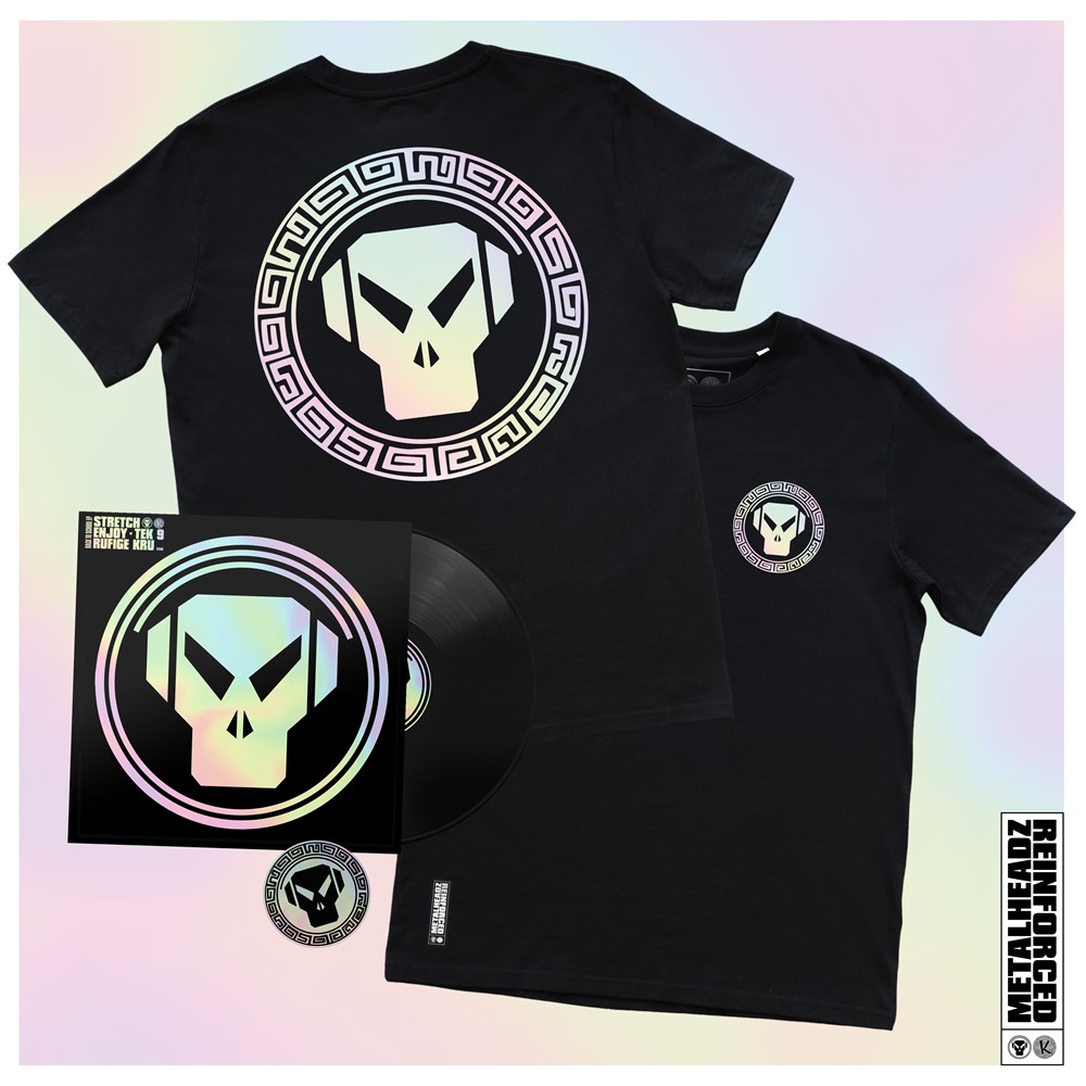 Metalheadz x Reinforced 'Back To School' Bundle - Vinyl, T-Shirt & Sticker