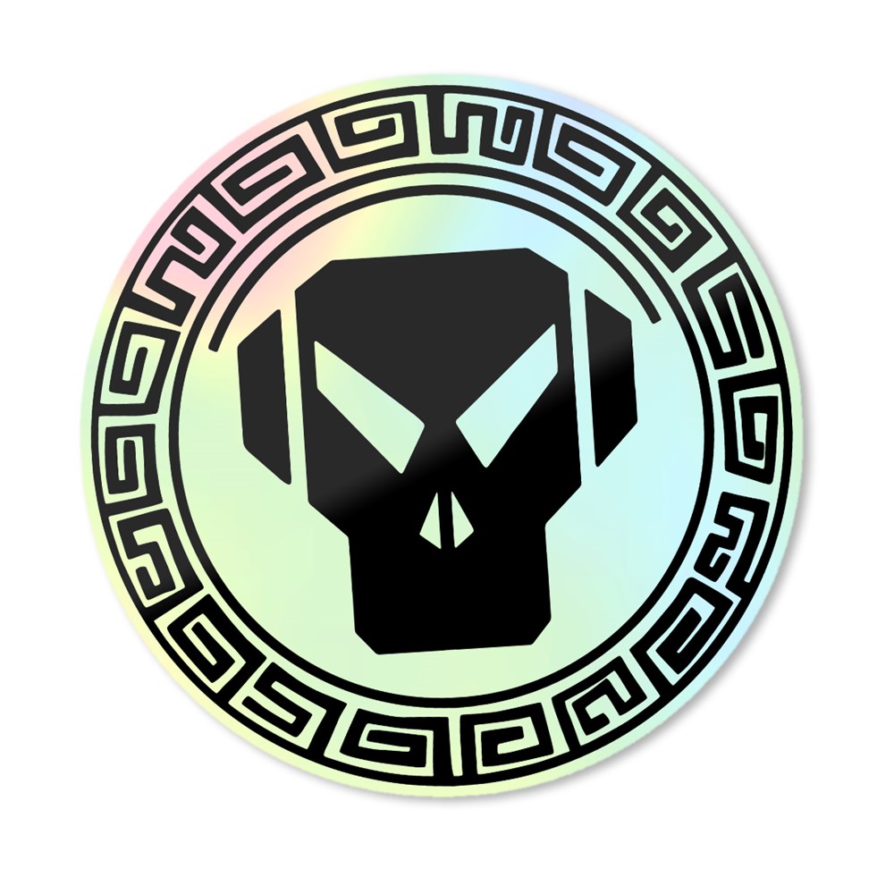 Metalheadz x Reinforced Iridescent Sticker