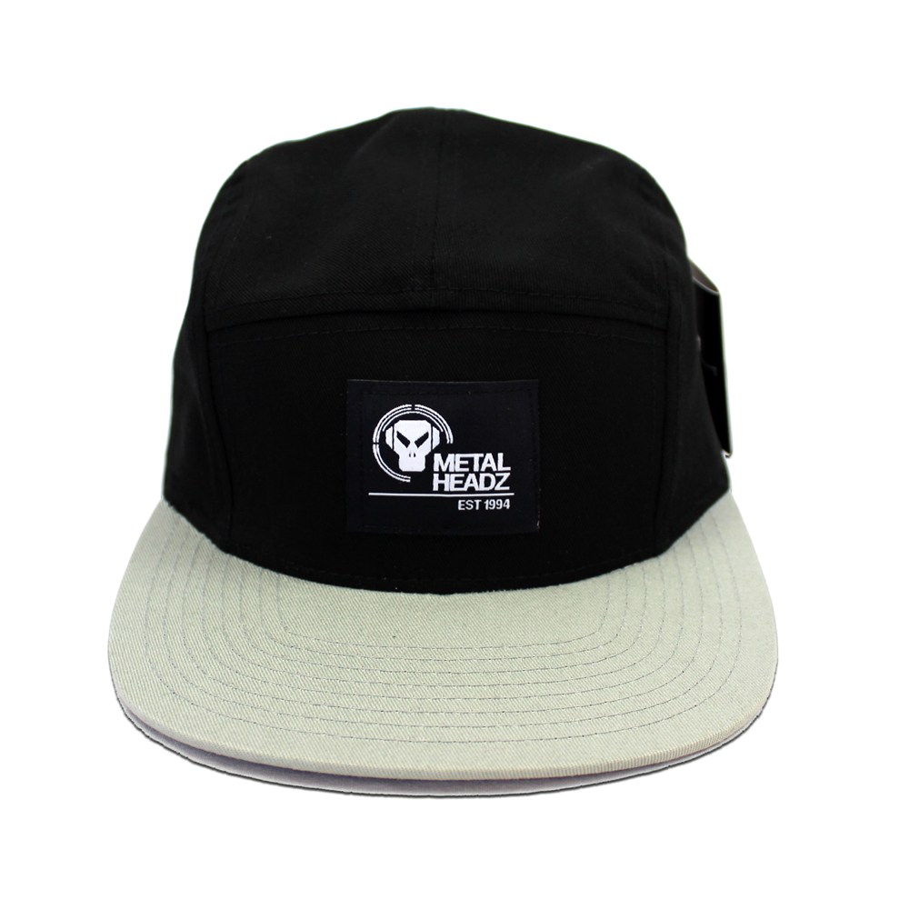 Established 1994 Starter 5 Panel Cap [Black w/ Grey Peak]