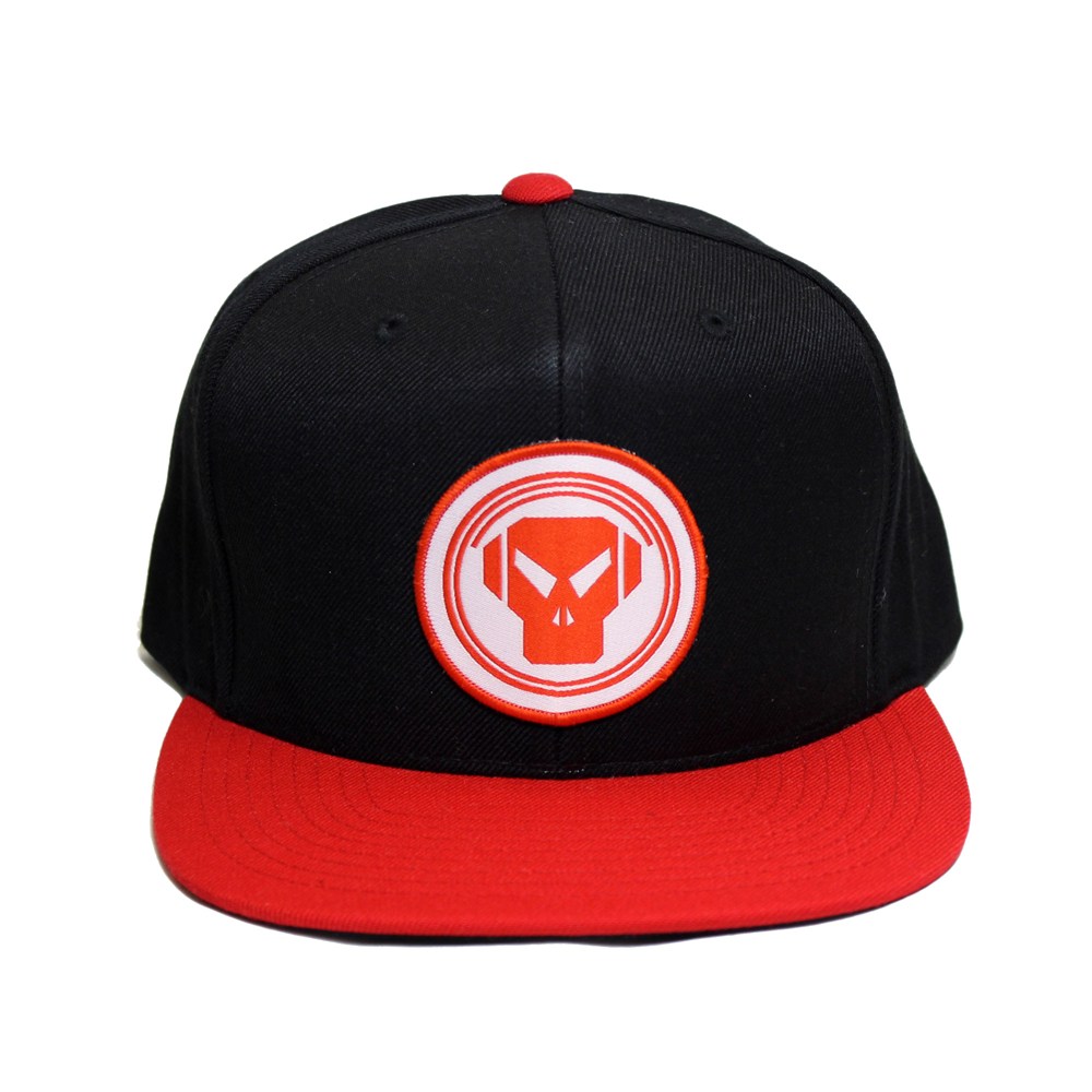 Metalheadz Starter Cap [Black w/ Red Logo / Red Peak]