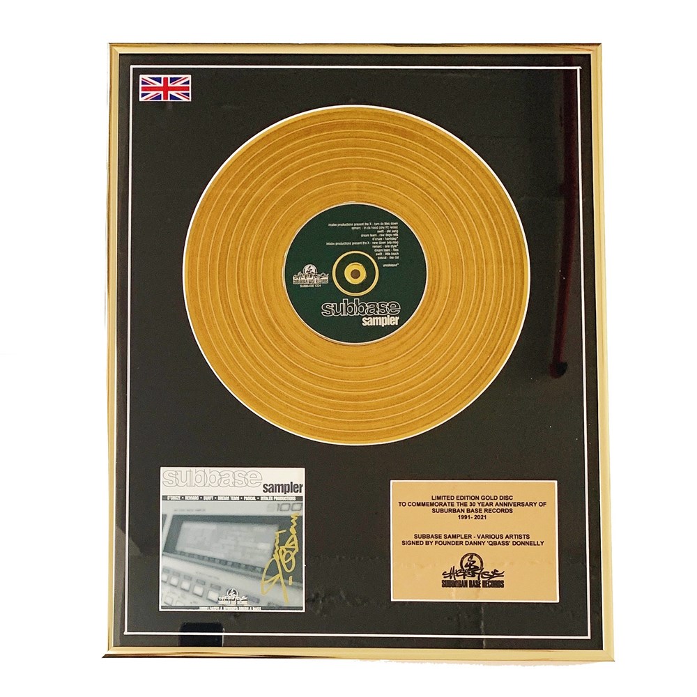 Subbase Sampler - 30th Anniversary Collector's Gold Disc - HURRY LAST ...