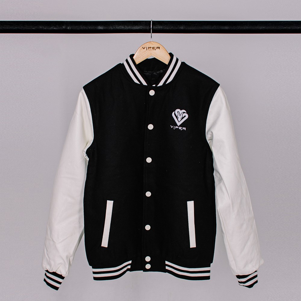 Viper College Jacket (Black & White)